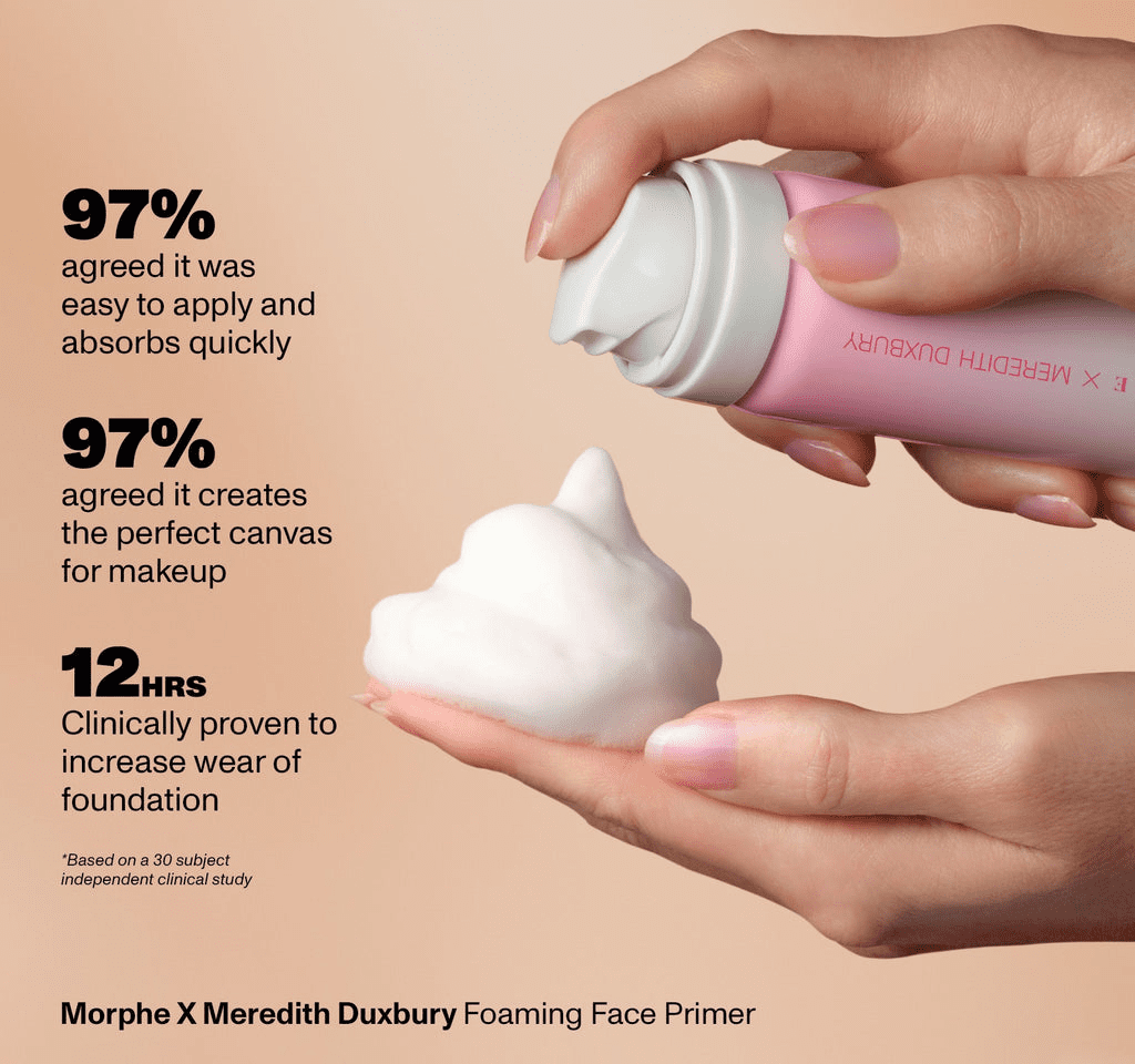 Morphe X Meredith Duxbury Foaming Face Primer - Maat Beauty