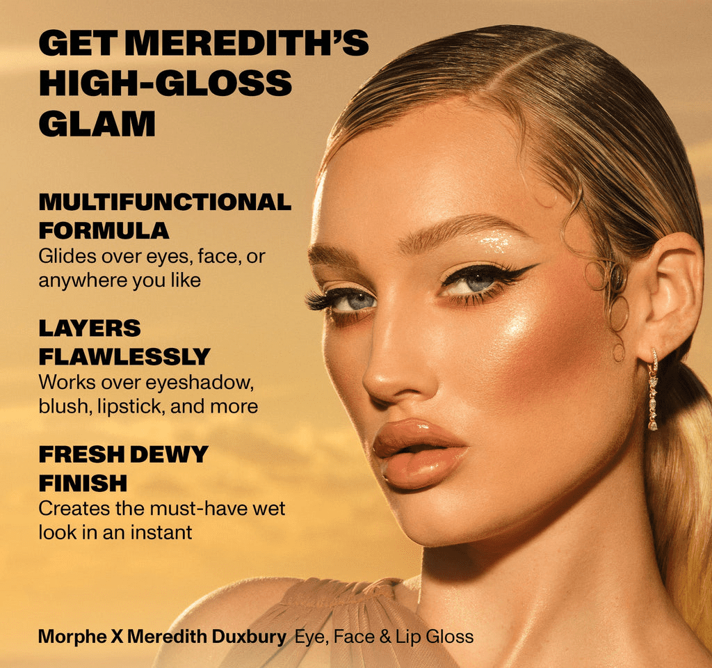 Morphe X Meredith Duxbury Eye, Face & Lip Gloss - Maat Beauty