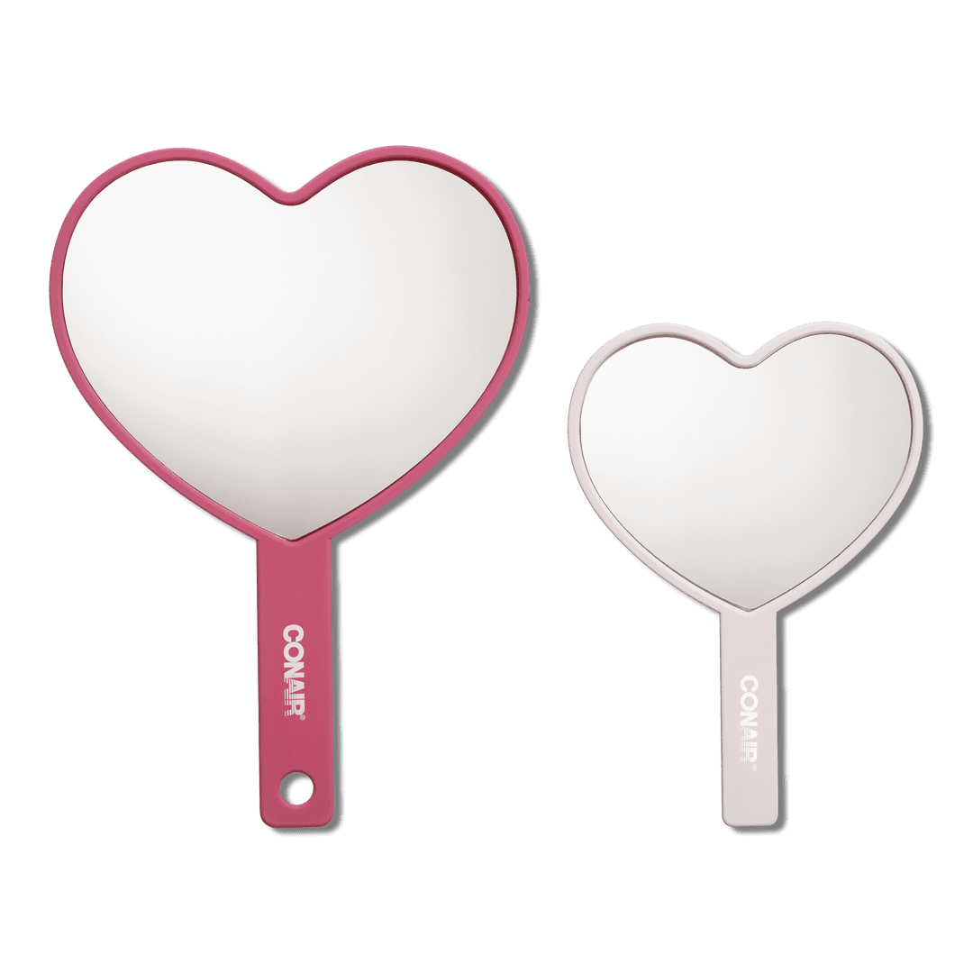 Conair Handheld Heart Mirrors - Maat Beauty