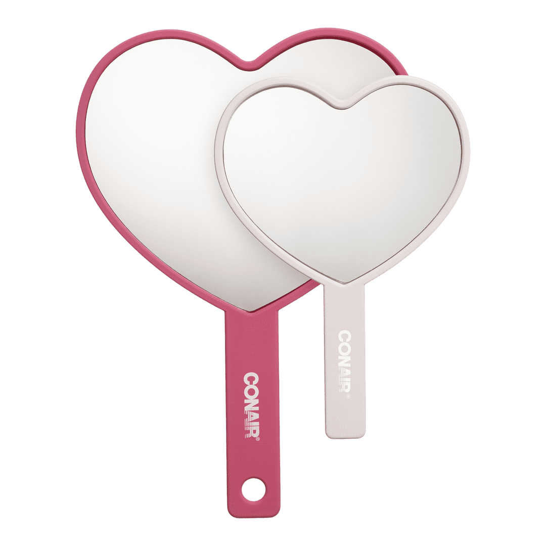 Conair Handheld Heart Mirrors - Maat Beauty