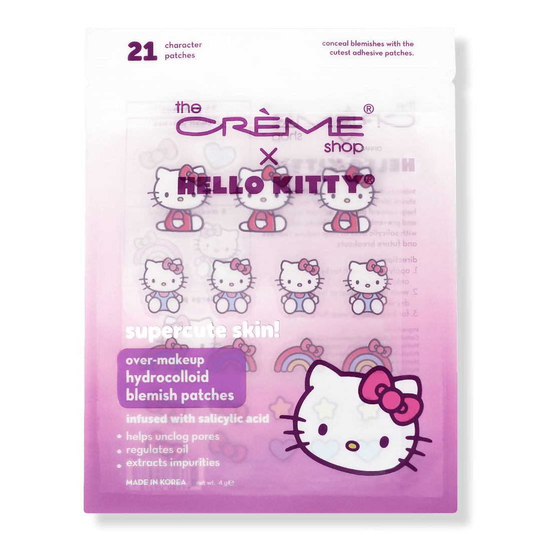 The Crème Shop Hello Kitty Supercute Skin! Over-Makeup Blemish Patches ...