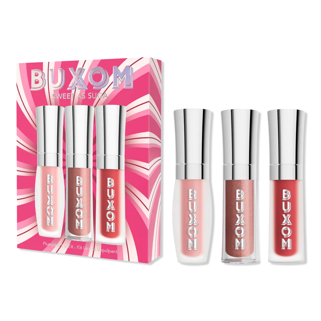 Buxom Sweet As Suga Mini Lip Plumping Trio - Maat Beauty