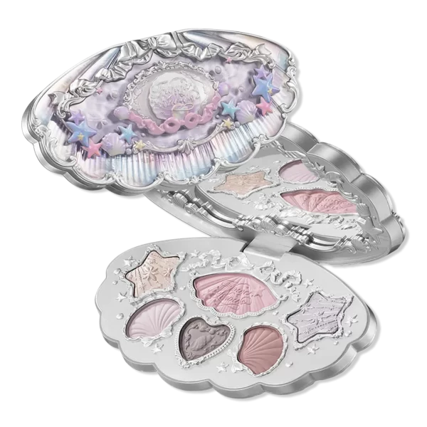 Flower Knows Shell's Jewel Collection 6-Color Makeup Palette - Maat Beauty